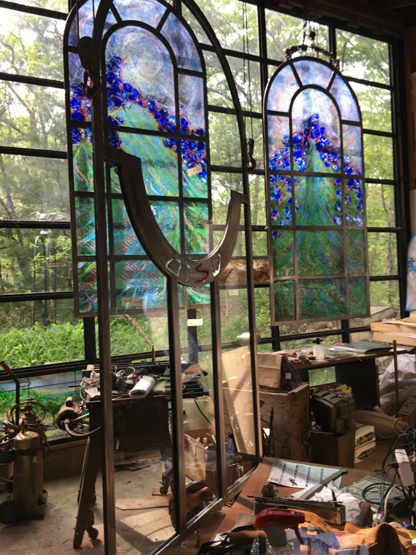 Barney Zeitz’s open studio is an adventure in learning - The Martha's ...