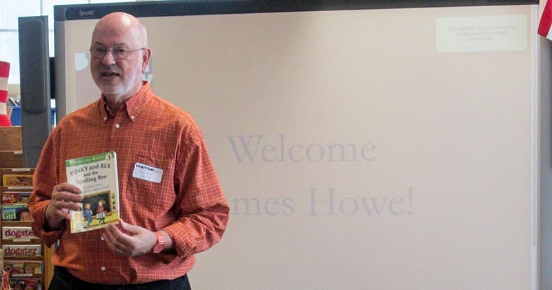 Author James Howe inspires young writers at the Tisbury School - The ...